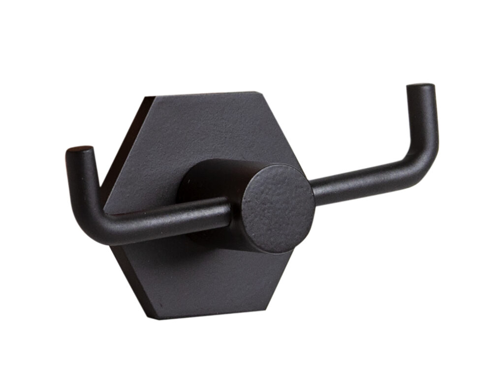 Percha doble Hexa – Ottone Desing